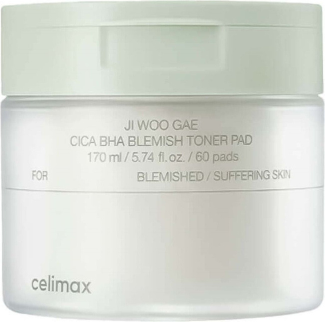 Купить пилинг-пэды от воспалений для проблемной кожи 60 шт. (Ji Woo Gae ...