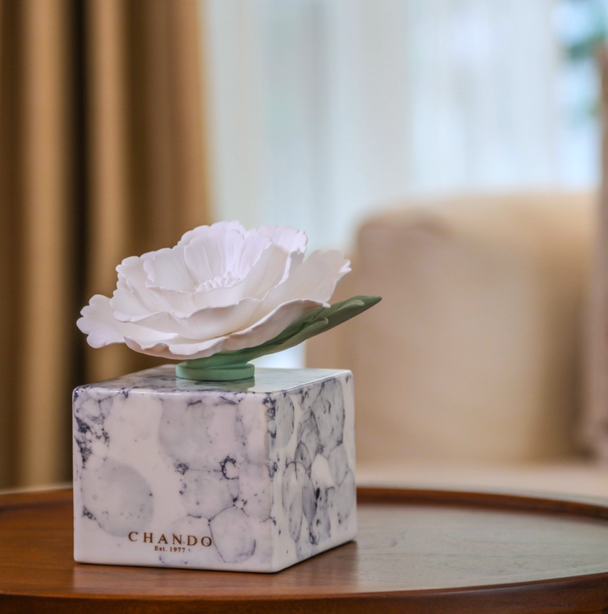 Купить ароматический диффузор Marble White (Marble White Diffuser) от бренда Chando (Чандо ...