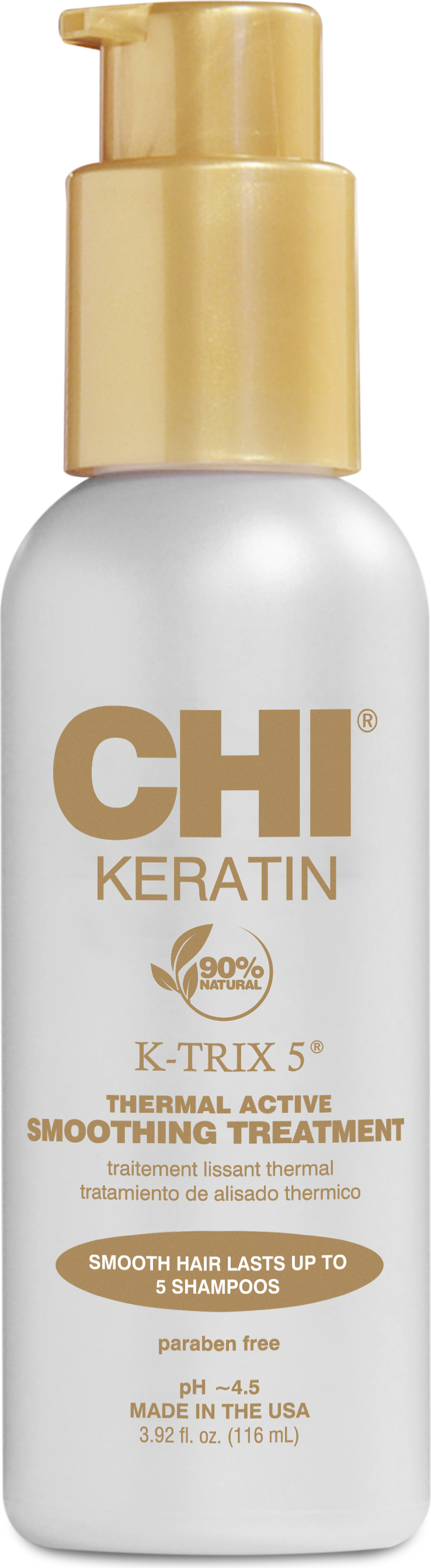 Купить разглаживающую эмульсию для волос с кератином (CHI Keratin K ...