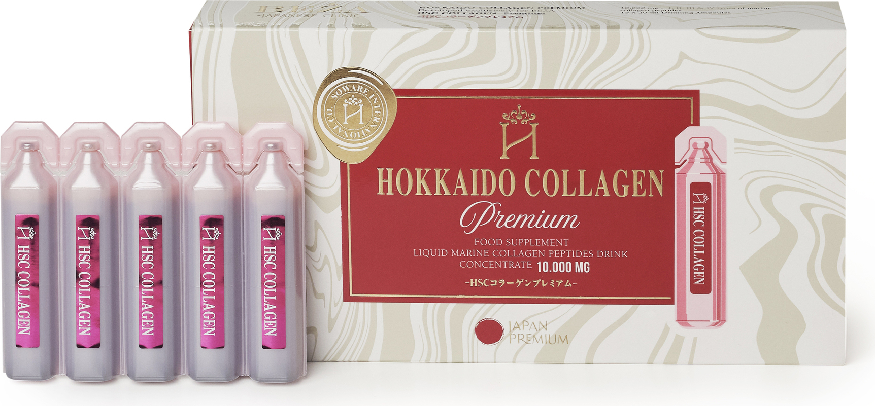 Купить питьевой (морской) коллаген 15*20 мл (HSC Collagen Premium 15*20 ...