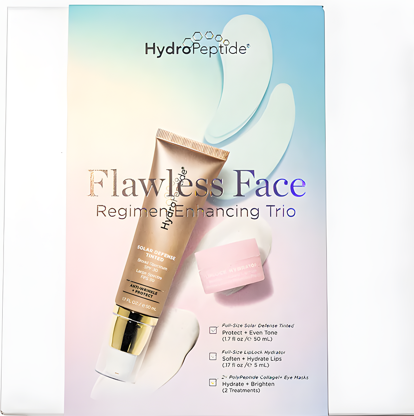 Купить набор "Безупречное трио" (Flawless Face) от бренда HydroPeptide ...